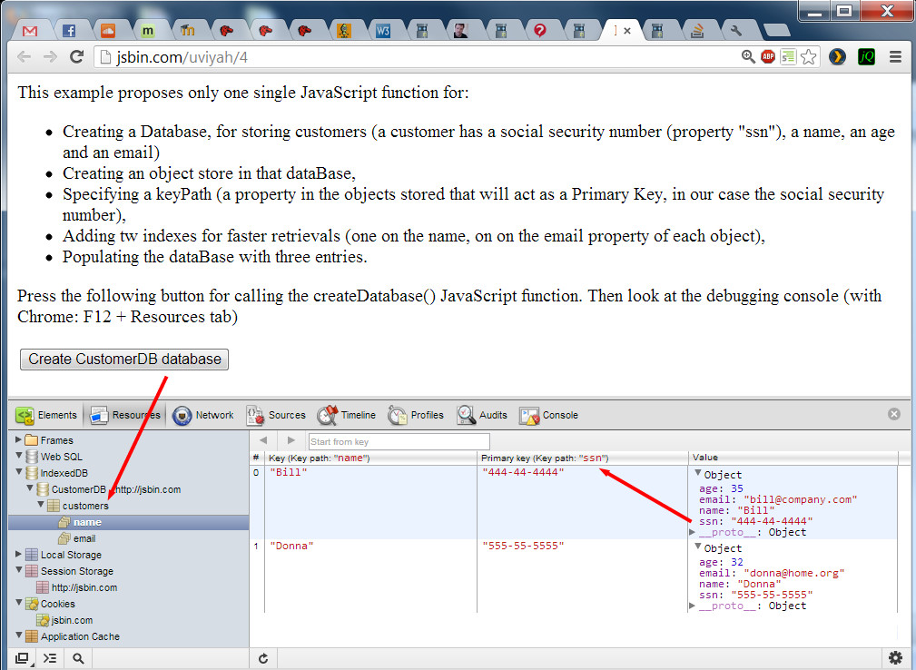 Using Indexeddb Creating A Database Html Game