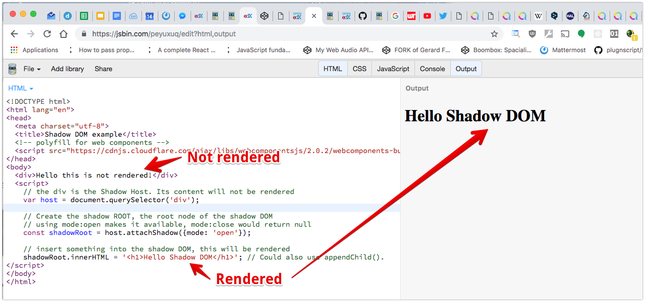 The Shadow DOM – HTML game