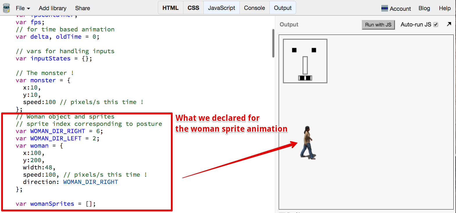 Adding Sprites To The Game Framework Html Game