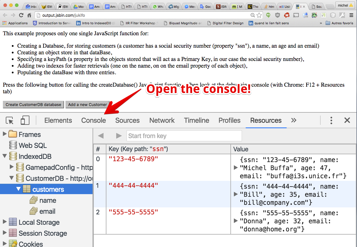 Using Indexeddb Creating A Database Html Game